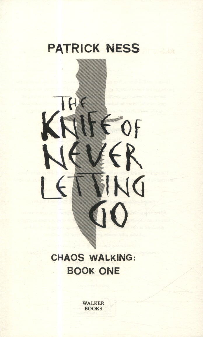 Buy The Knife Of Never Letting Go Book at Easons