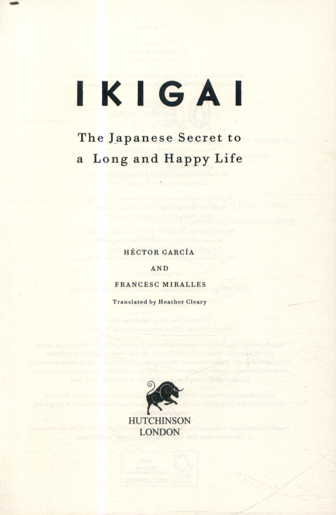 Buy Ikigai Book at Easons