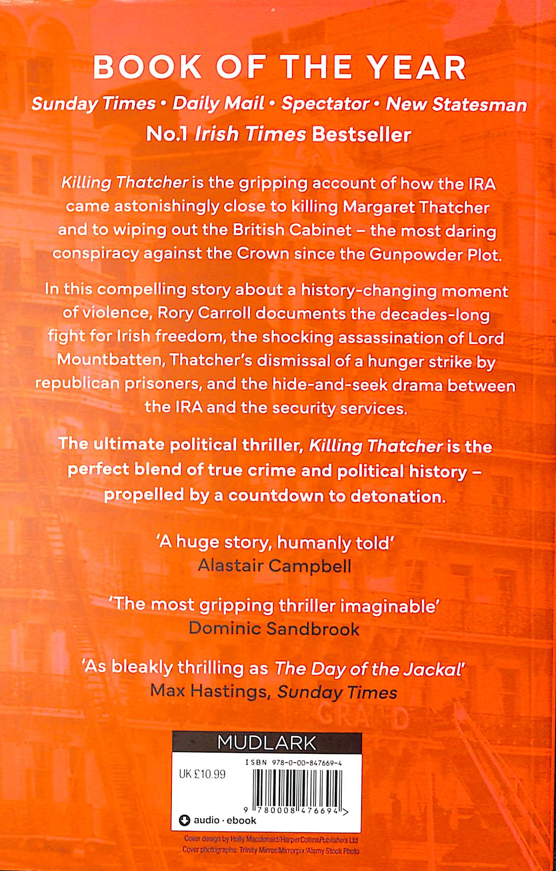 Buy Killing Thatcher Book at Easons