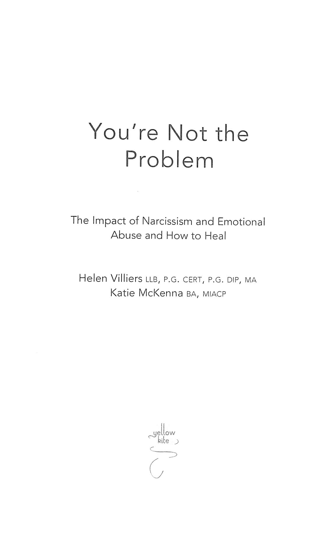 Buy You're Not The Problem Book at Easons