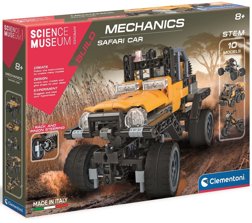 Clementoni Science Museum Mech Lab Safari Jeep