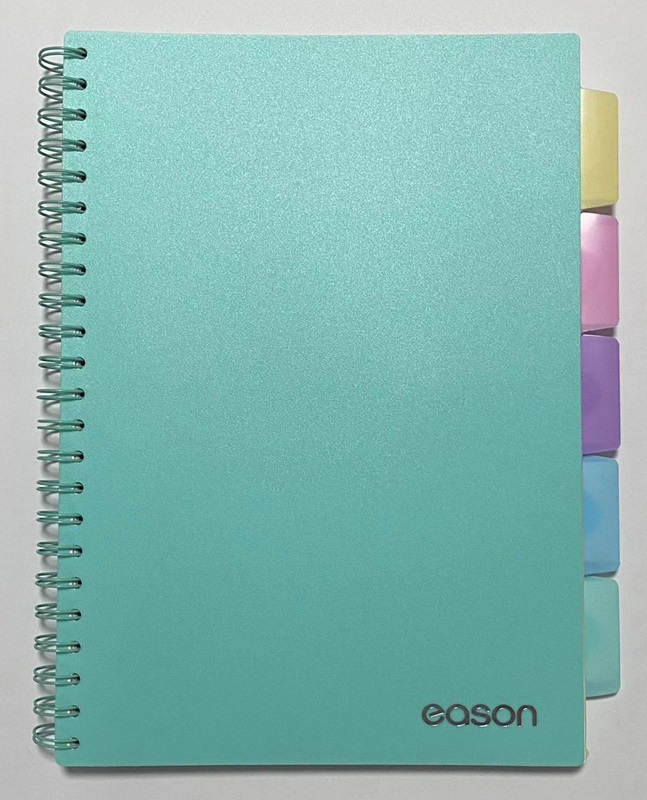 Eason A4 Pastel Project Book 200pg 700mic Coloured Twin