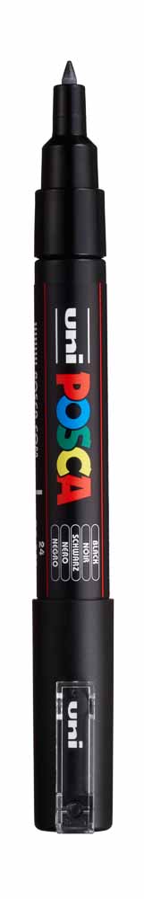 Posca Extra Fine Bullet Tip Black PC-1M