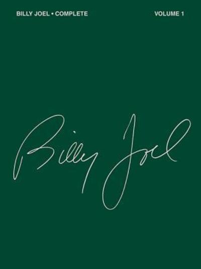 Buy Billy Joel Complete - Volume 1 Piano Vocal And Guitar Chords ...