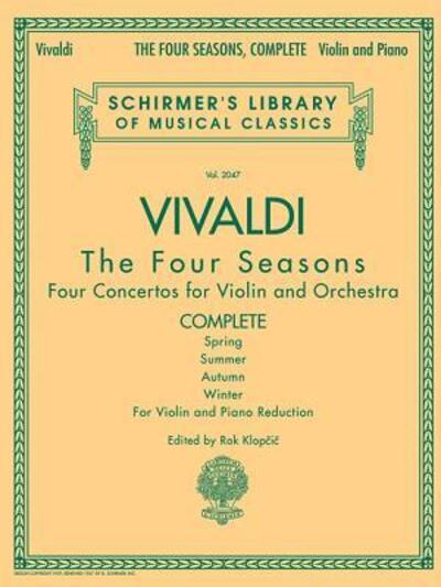 Buy Antonio Vivaldi - The Four Seasons, Complete Four Concertos For ...