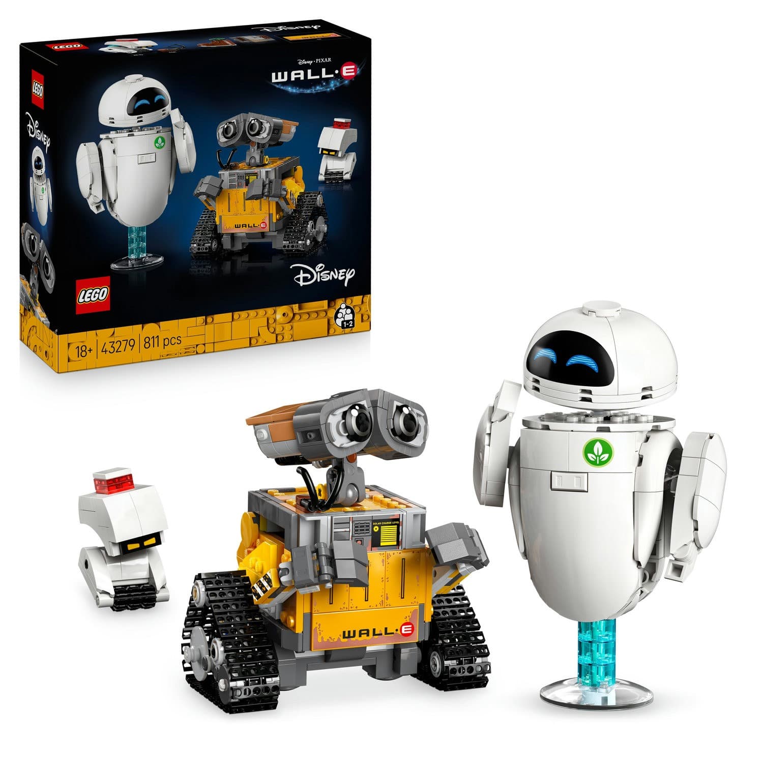 LEGO Disney and Pixar WALL-E and EVE Set 43279