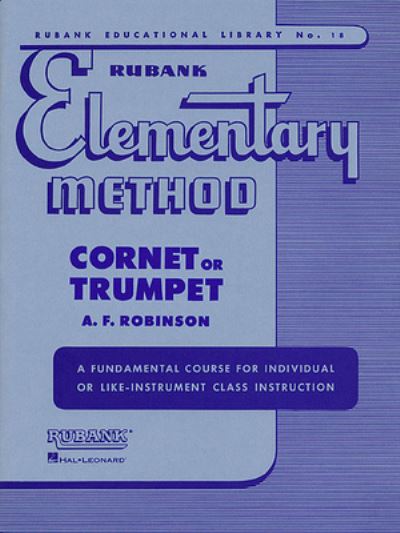 Buy Rubank Elementary Method - Cornet Or Trumpet (Rubank Educational ...