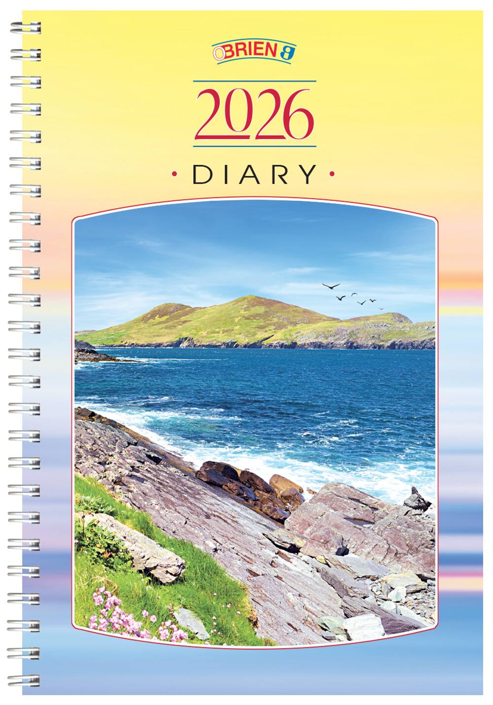 O' Brien Week To View Wiro Diary 2026 - A5 | Easons.com