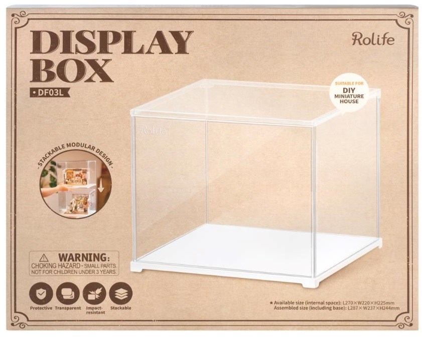Rolife DIY House Display CaseBox