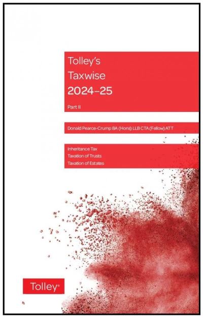 Buy Tolley's Taxwise Ii 2024-25 Book at Easons