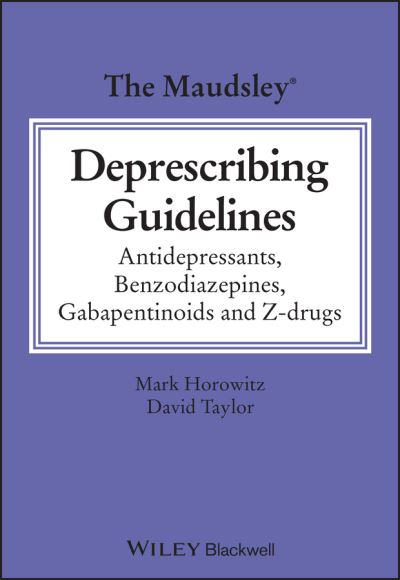 Buy The Maudsley Deprescribing Guidelines Book at Easons